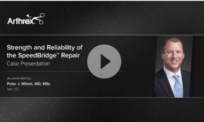 Strength and Reliability of the SpeedBridge™ Repair - Case Presentation